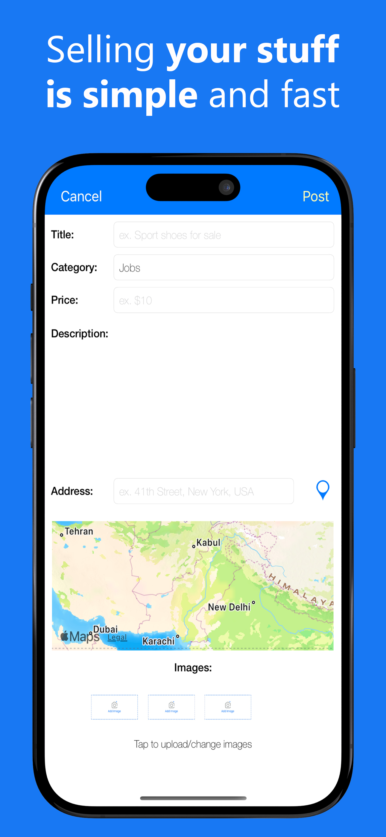 Classify | iOS Universal Classifieds App Template (Swift) by cubycode